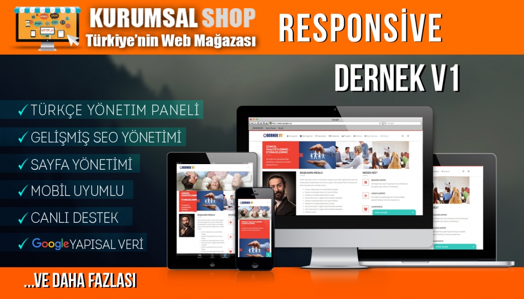 Dernek Firma Scripti - Dernek V1 | Kurumsal Shop